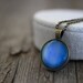 Planet Uranus Necklace, Uranus Necklace, Uranus, Space Necklace, Planet ...