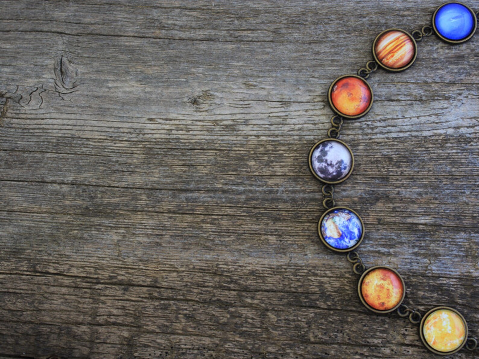 Solar System Bracelet Planet Bracelet Galaxy Bracelet - Etsy