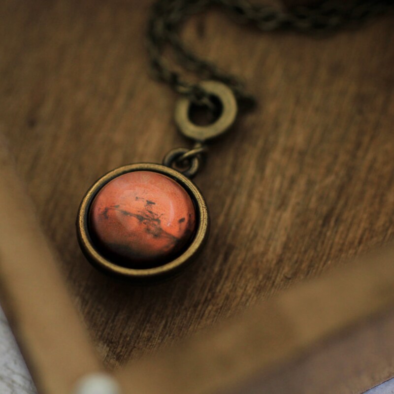 Planet Necklace - Etsy