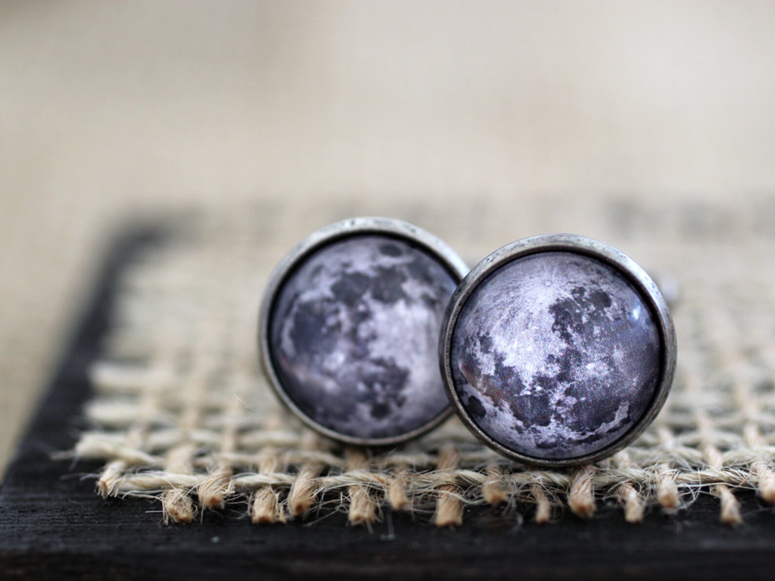 Full Moon Cufflinks Moon Cufflinks Moon Cuff Links Science - Etsy