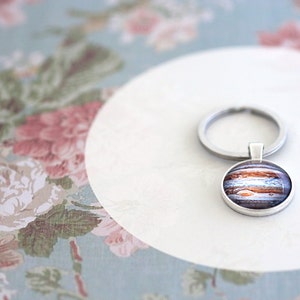 Uranus, Uranus Keychain, Planet Uranus, Space Keychain, Space, Galaxy ...
