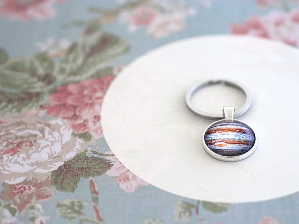 Moon Moon Keychain Full Moon Keychain Space Keychain - Etsy
