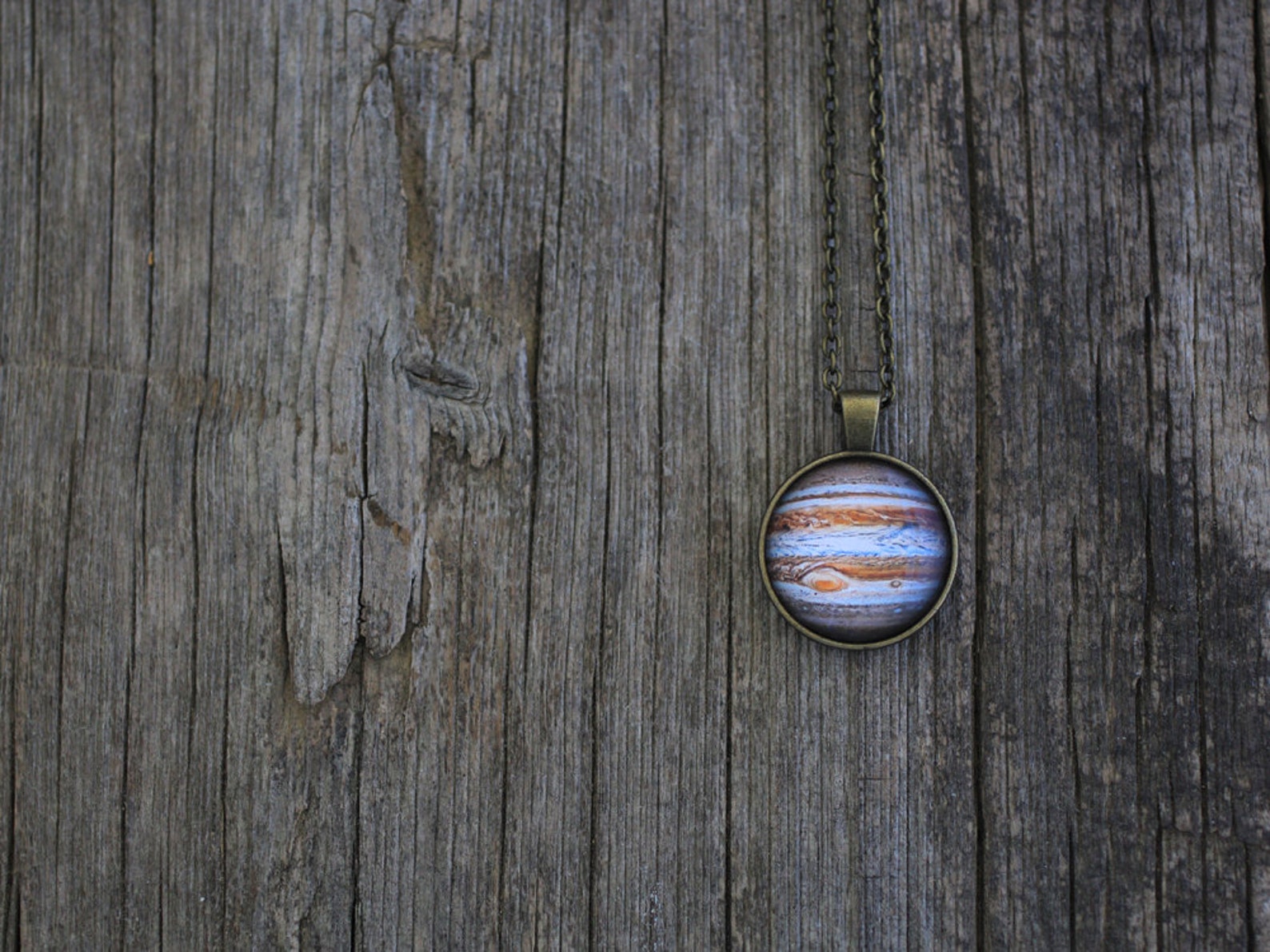 Planet Jupiter Jupiter Necklace Jupiter Pendant Jupiter | Etsy
