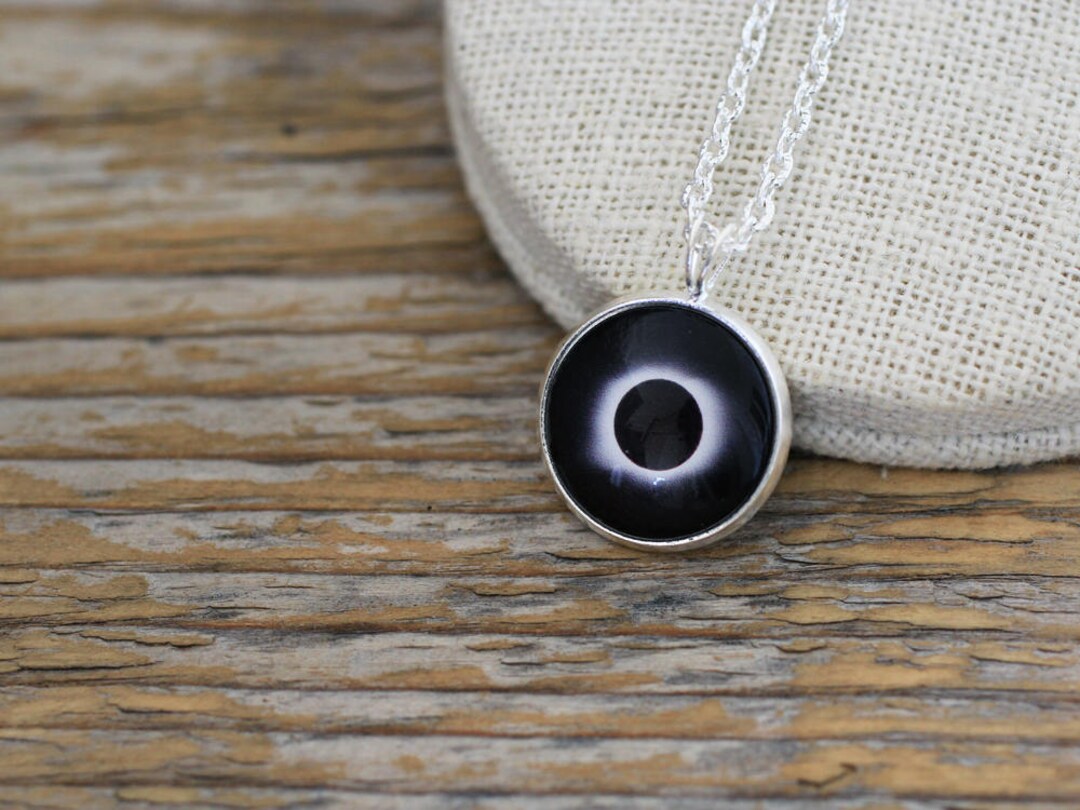 Solar Eclipse Necklace, Solar Eclipse, Sun Necklace, Sun, Sun Jewelry ...