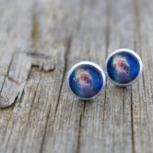 Carina Nebula, Nebula, Nebula Earrings, Nebula Studs, Space Earrings ...