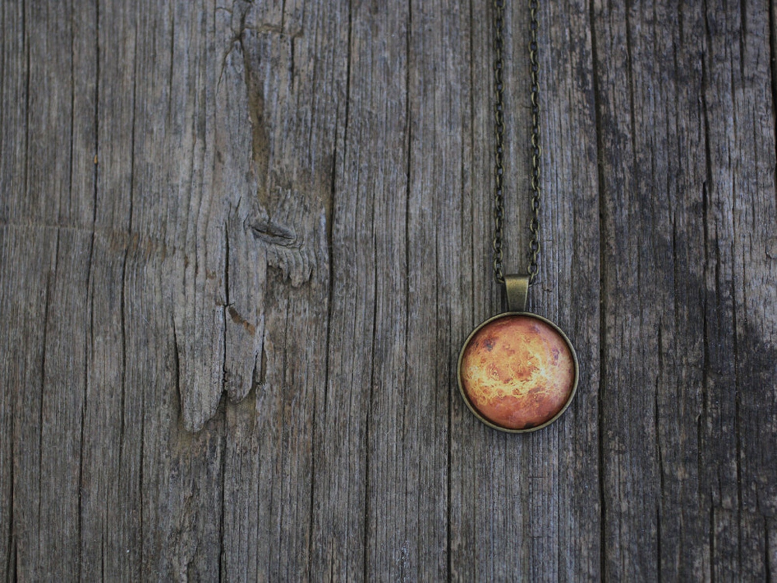Planet Neptune Neptune Necklace Neptune Pendant Neptune | Etsy