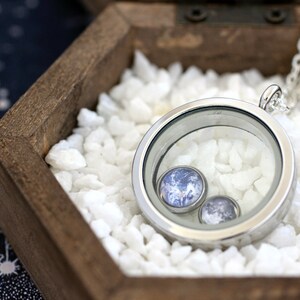 Earth, Moon, Earth and Moon, Earth and Moon Necklace, Earth Moon Locket ...