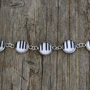 Piano Bracelet, Piano Keyboard, Piano, Notes Bracelet, Music Bracelet ...