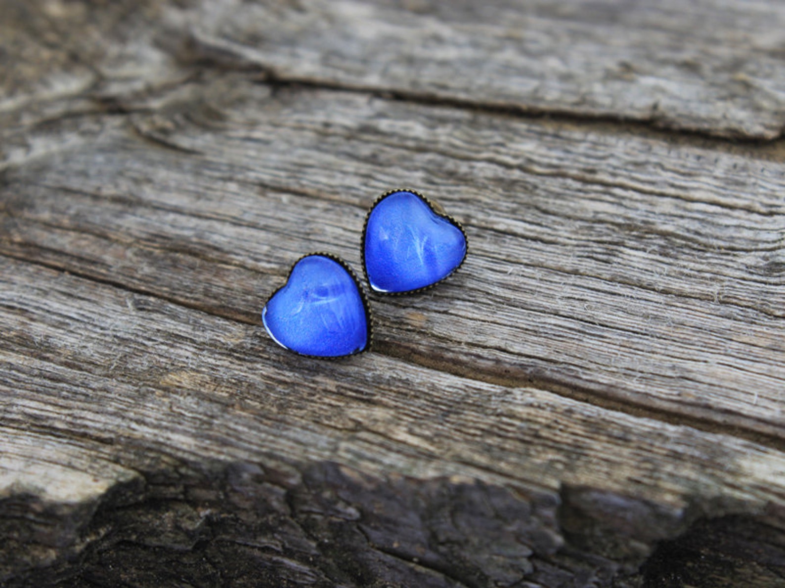 Neptune Planet Neptune Earrings Heart Shaped Planet | Etsy