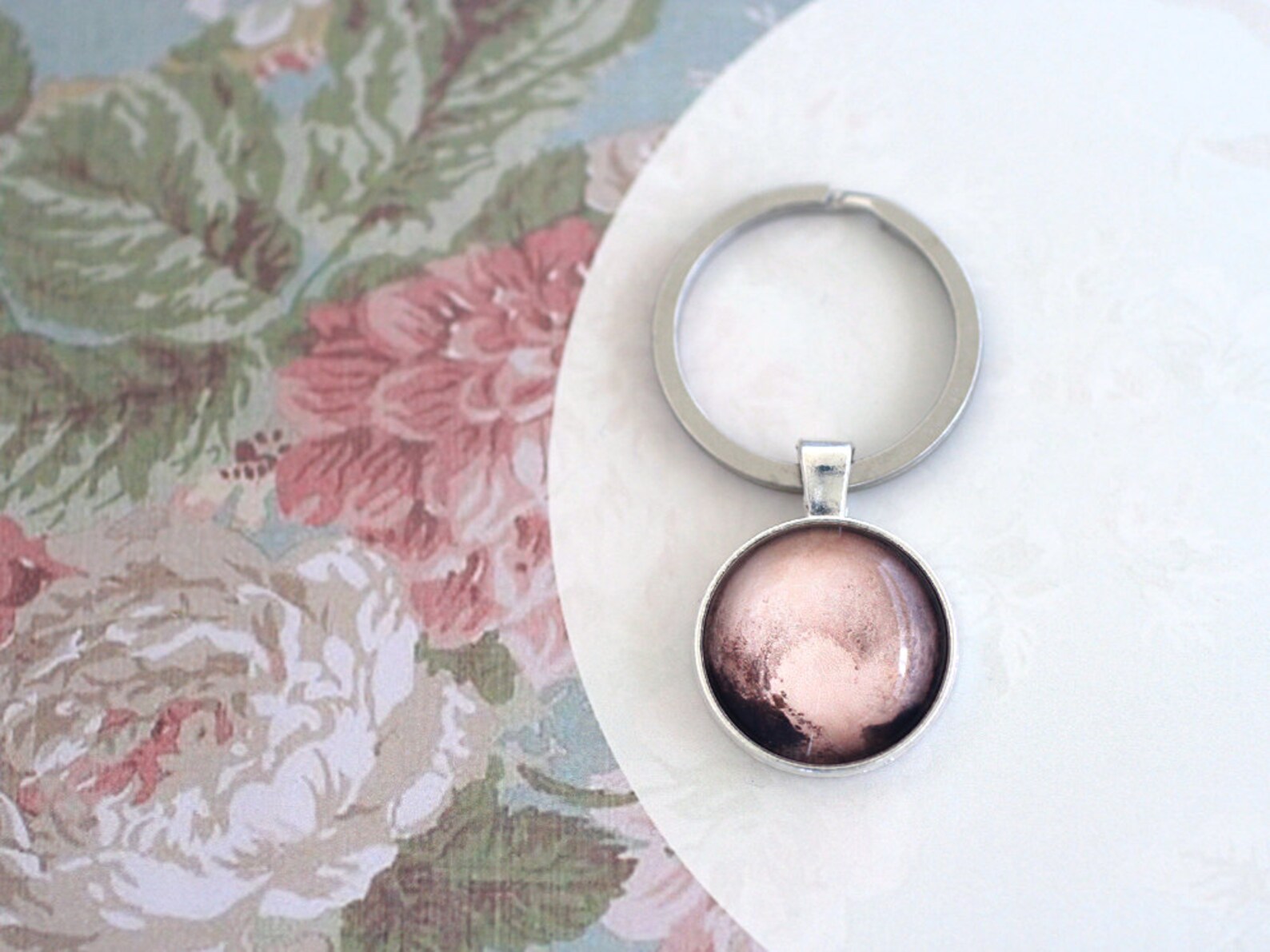 Pluto Pluto Keychain Planet Pluto Space Keychain Space - Etsy