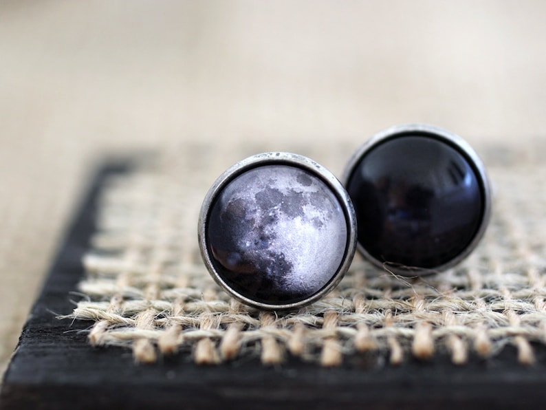 Birth Moon Cufflinks Birth Moon Jewelry Moon Phase on Your - Etsy