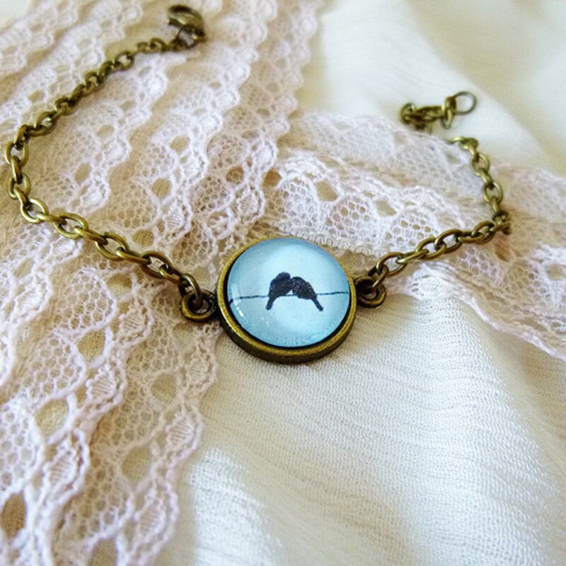 Bird Bracelet - Etsy