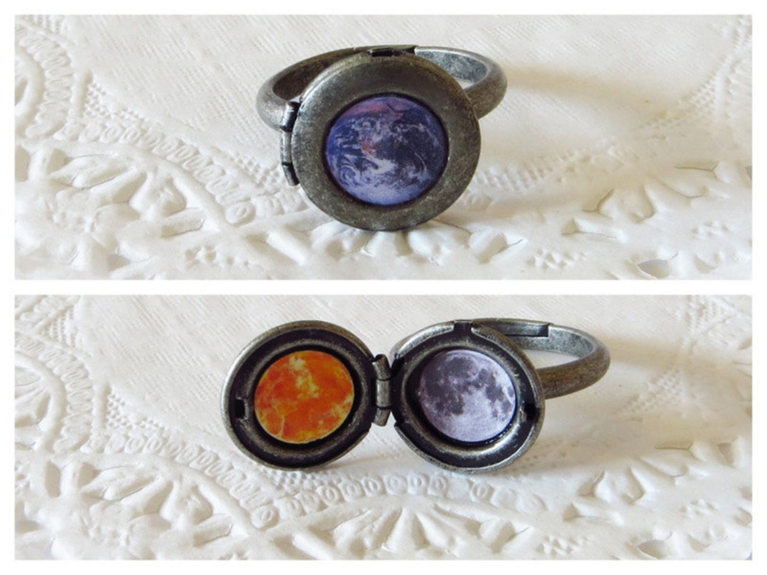 Earth Ring, Planet Earth Ring, Earth, Solar System Ring, Sun Ring, Moon ...