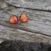 Mars, Planet Mars Earrings, Heart Shaped Planet Earrings, Planet Studs ...