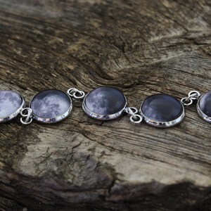 Moon Phases Bracelet, Moon Phases, Phases of the Moon, Moon Cycle, Moon ...