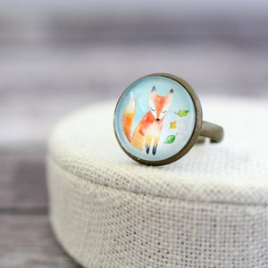 Fox Ring, Red Fox Ring, Orange Fox, Cute Fox, Fox Jewelry, Fox ...