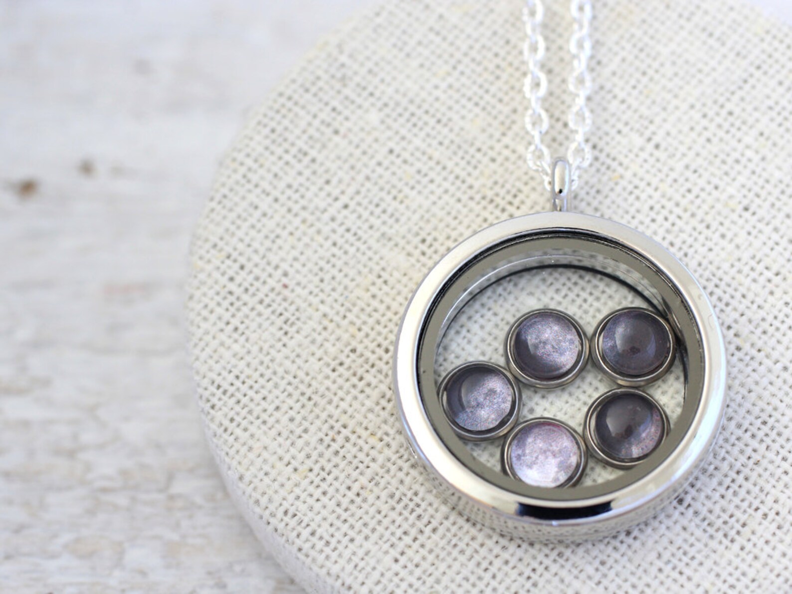 Moon Phases Moon Phases Necklace Moon Locket Moon Jewelry | Etsy