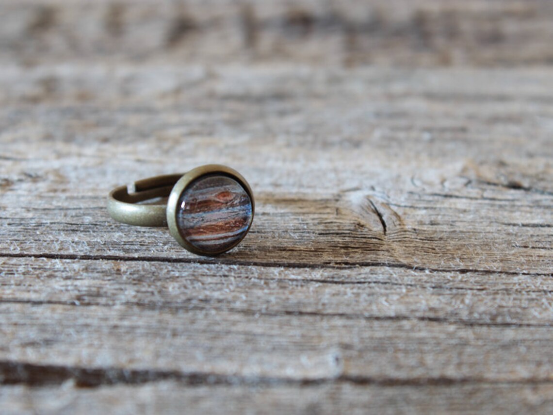 Jupiter Jupiter Jewelry Jupiter Ring Space Planet Ring | Etsy