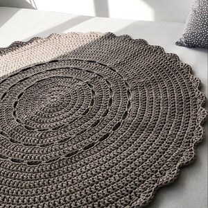 Round Nursery Rug Neutral Nursery Décor Neutral Rug Round - Etsy