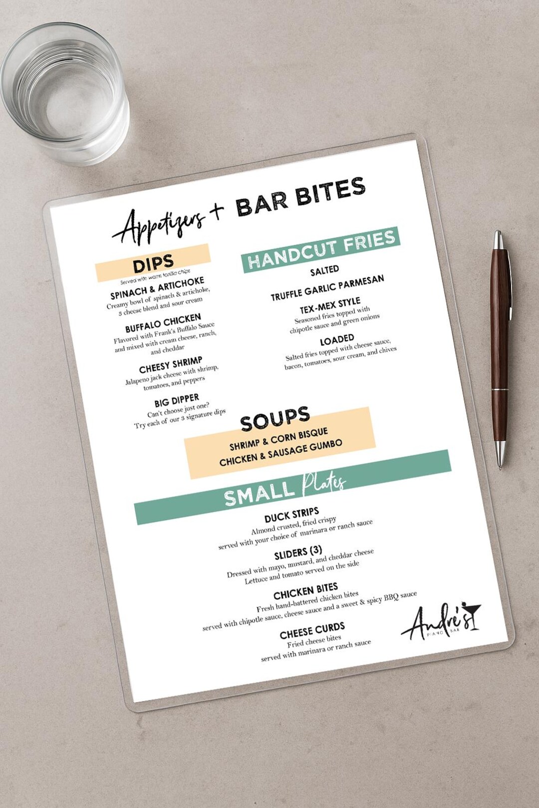 Custom Restaurant Menu Design | Print-ready, Editable (digital) - Etsy