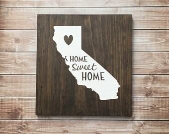 Wood california | Etsy