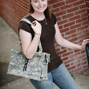 Air Force Uniform Purse Pattern PDF Download Flight Suit Tote Bag ...