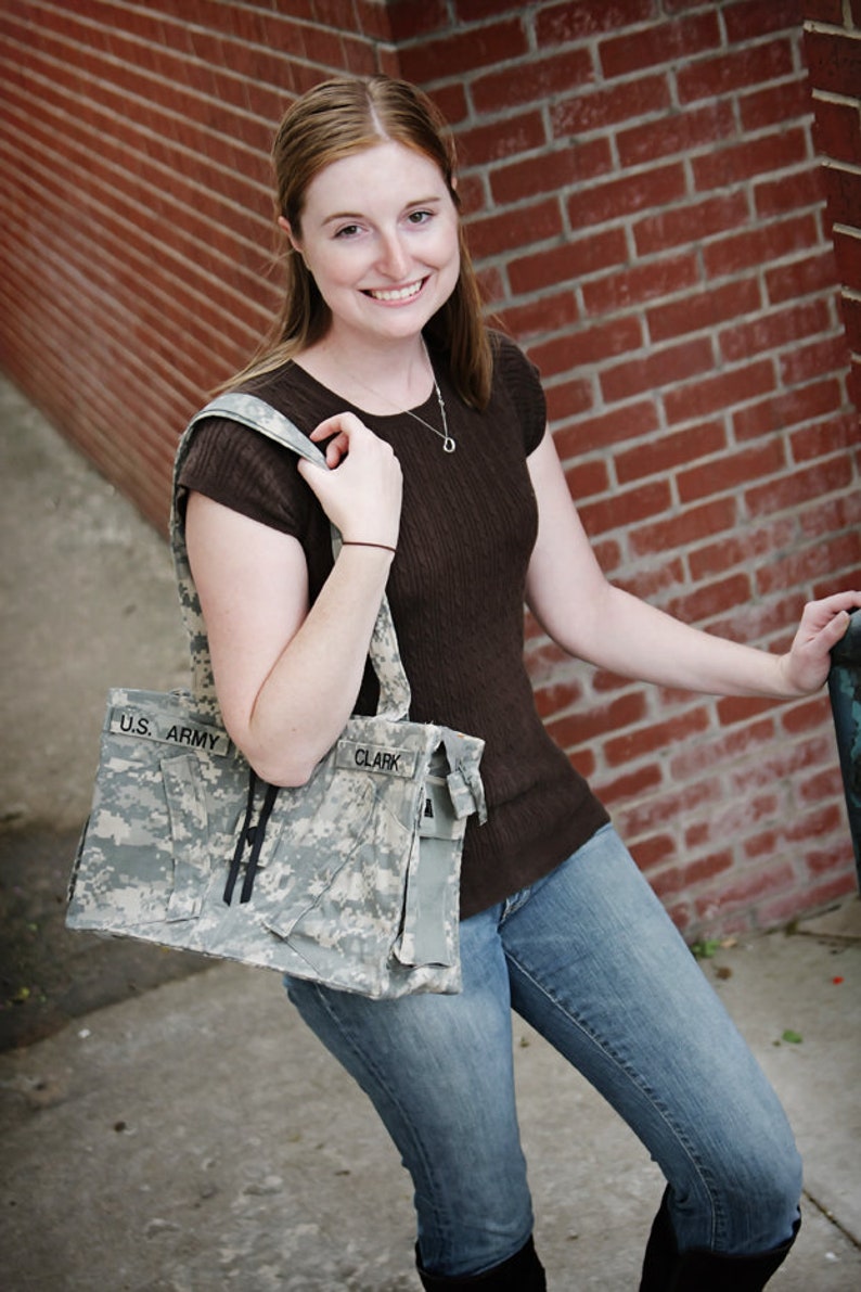 Air Force Uniform Purse Pattern PDF Download Flight Suit Tote Bag ...