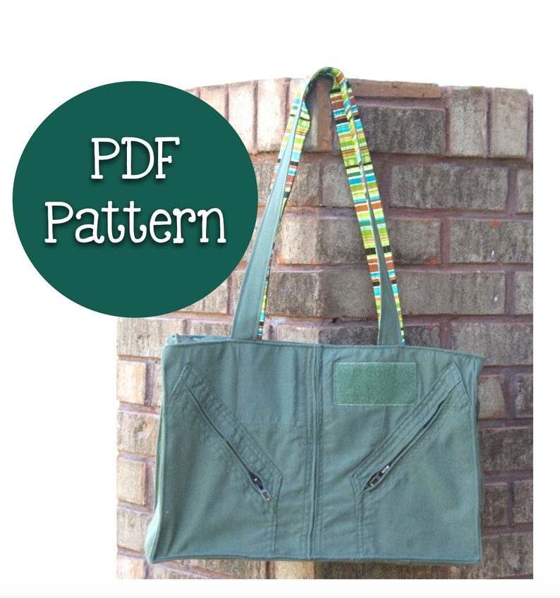 Air Force Uniform Purse Pattern PDF Download Flight Suit Tote Bag ...