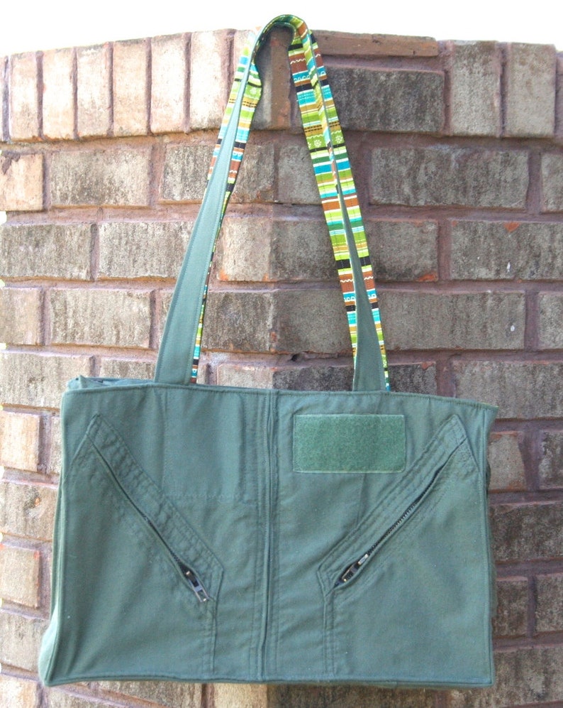 Army Uniform Purse Pattern PDF Download BDU Tote Bag Pattern Upcycled ...