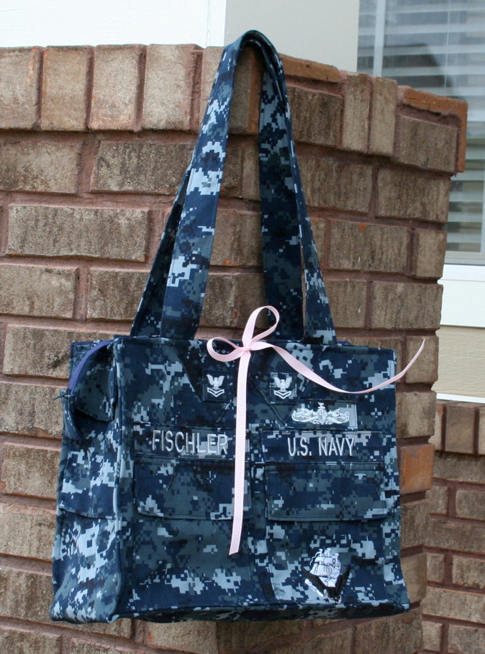 Army Uniform Purse Pattern PDF Download BDU Tote Bag Pattern Upcycled ...