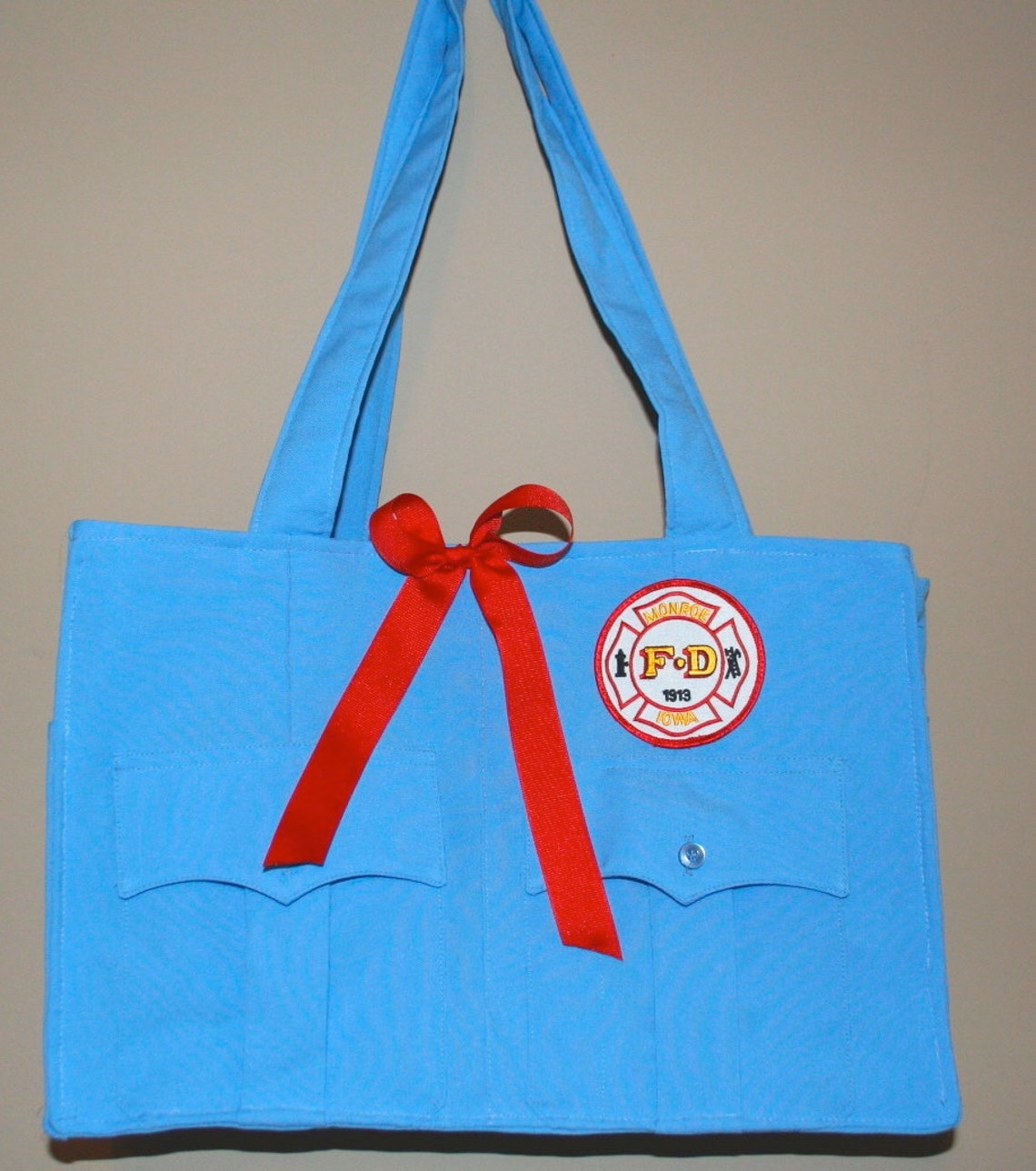 Fire Fighter Uniform Purse Pattern PDF Download Turnout Gear Tote Bag ...