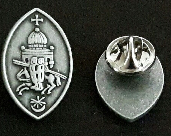 Masonic Knights Templar Priest Lapel Pin - Etsy