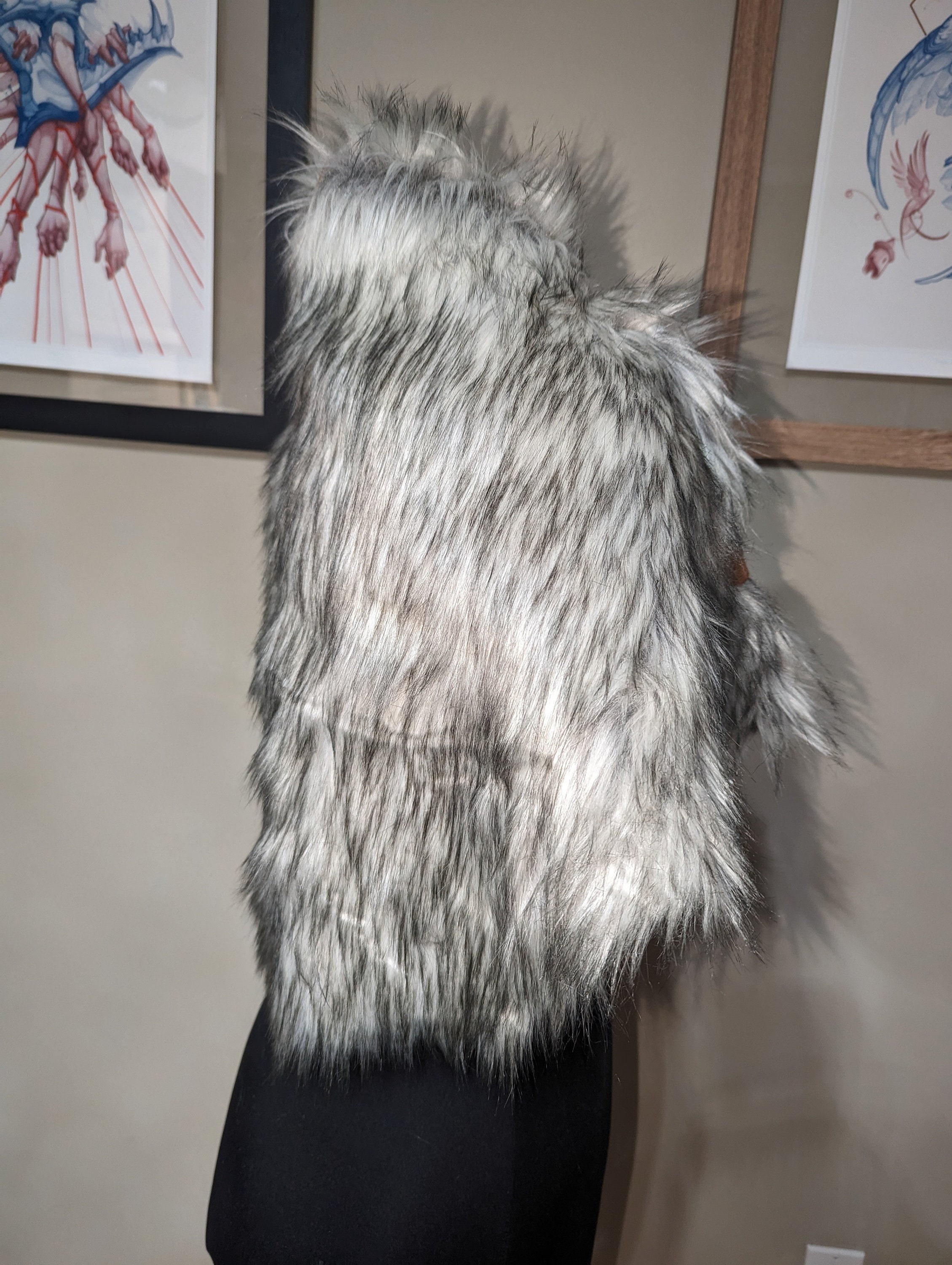 Viking Fur Mantle, Viking Cloak, Viking Cosplay, Viking Wedding - Etsy