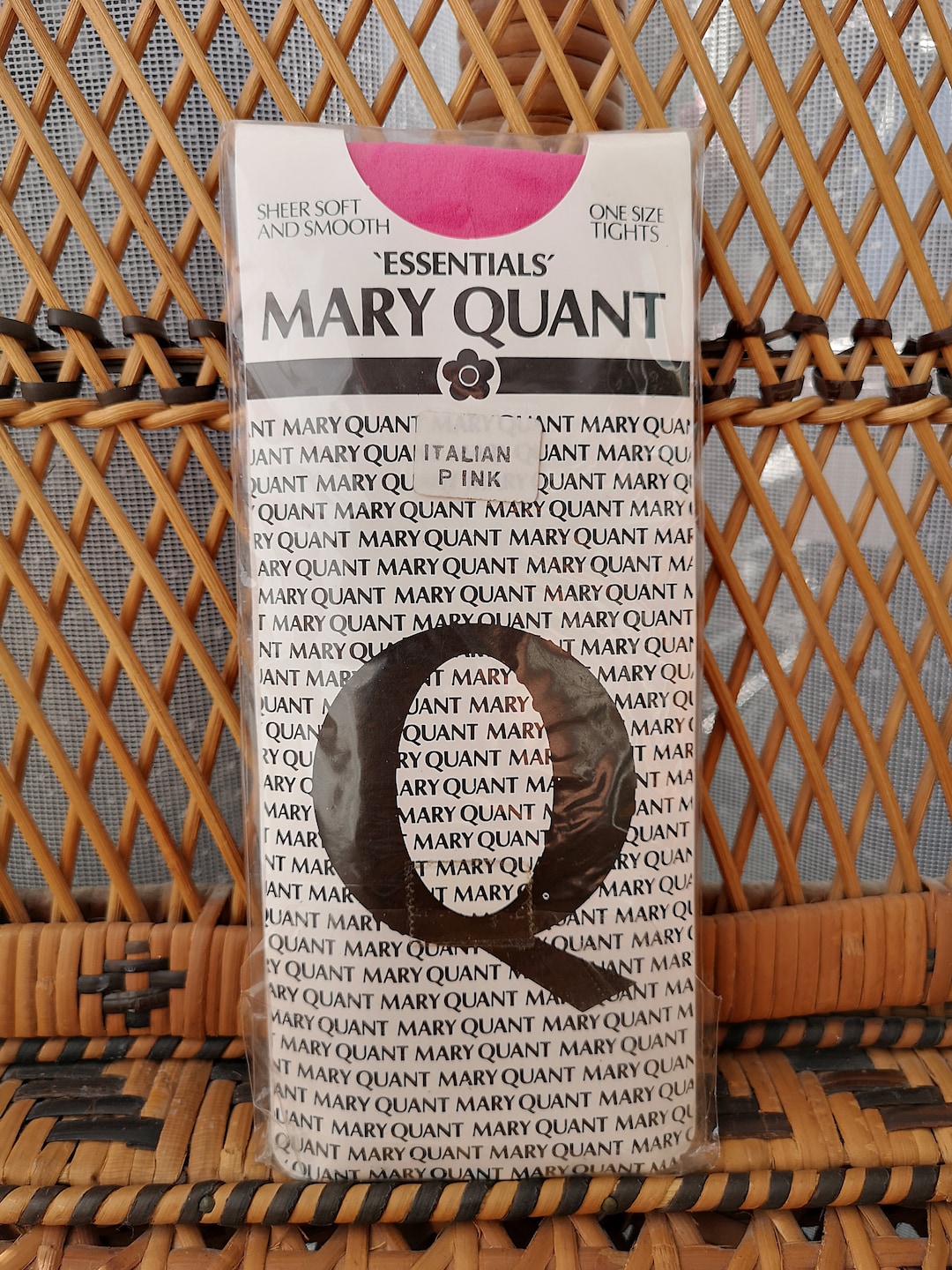 Deadstock Original 1980's Mary Quant Italian Pink Sheer Soft Design ...