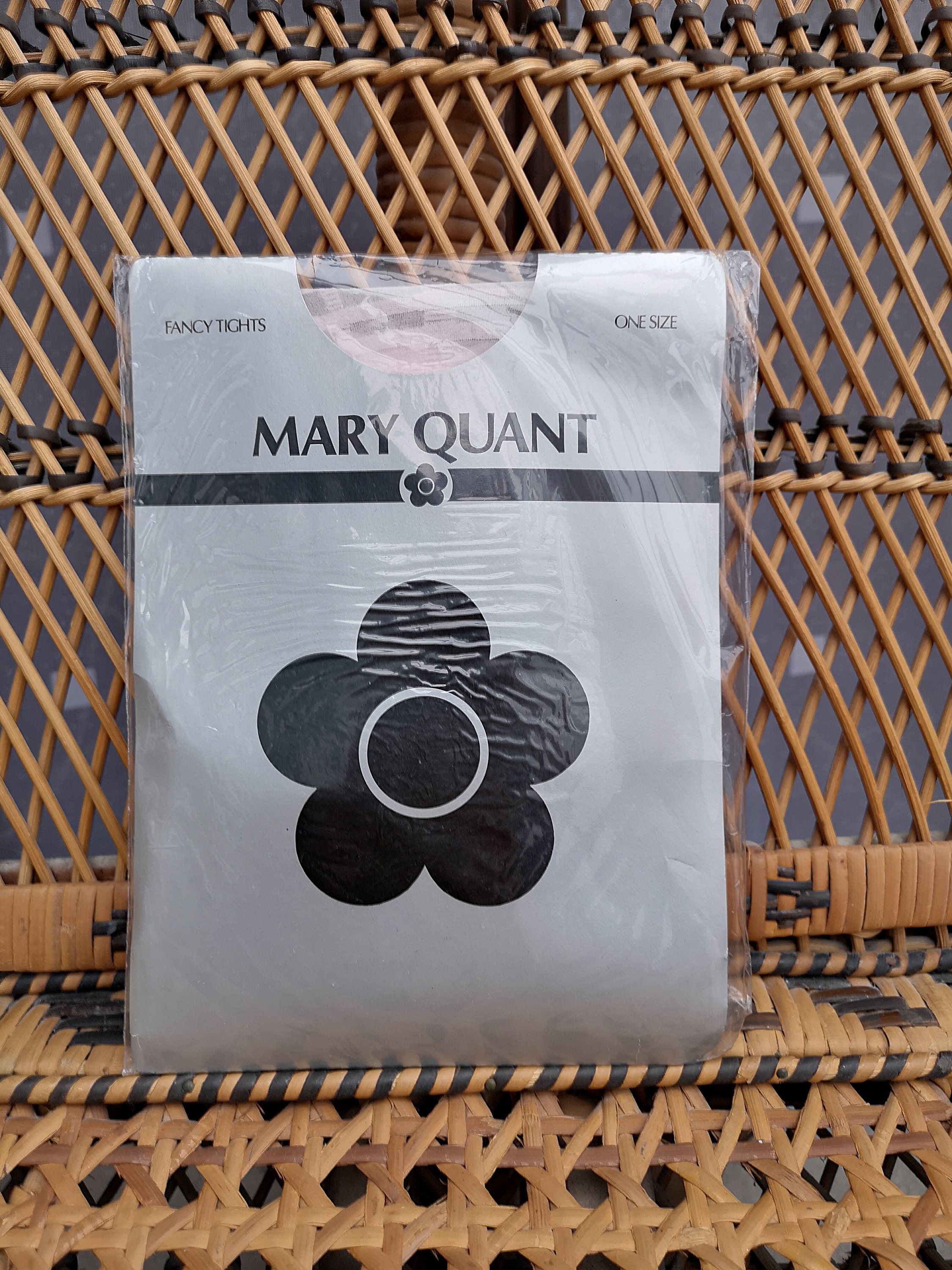 Deadstock Original 1980's Mary Quant Bamboo Pale Pink Tights - Mint ...