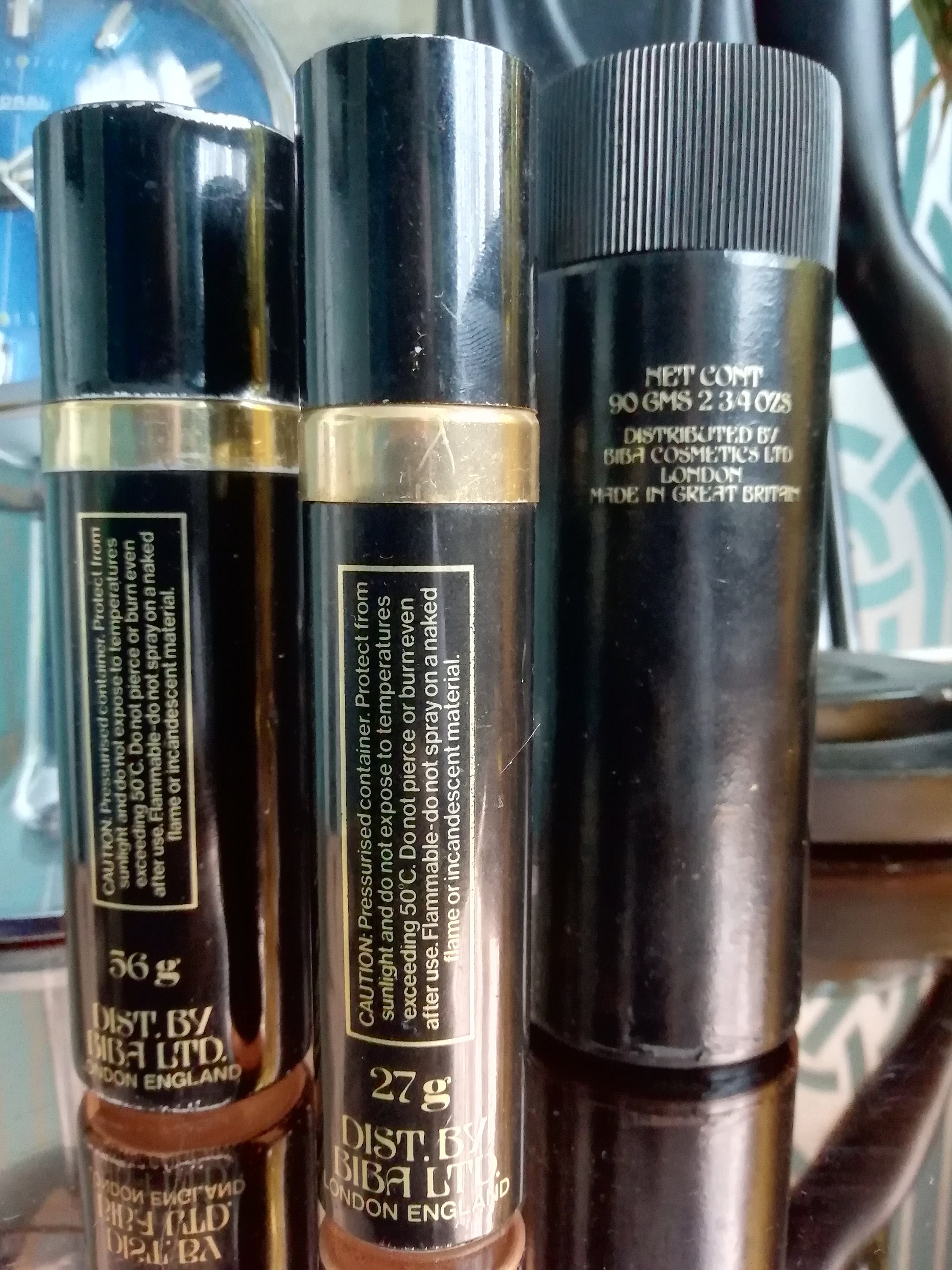 Original 1970s Biba Body Powder Bottle And Scented Cologne Sprays ...