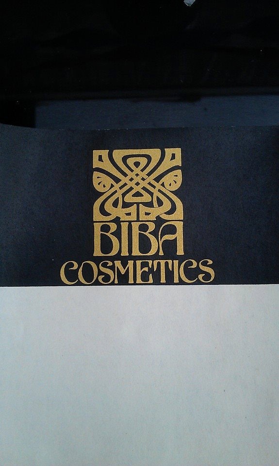 Original 1970s Biba Inbound Cosmetics Label Stickers - Great Items ...