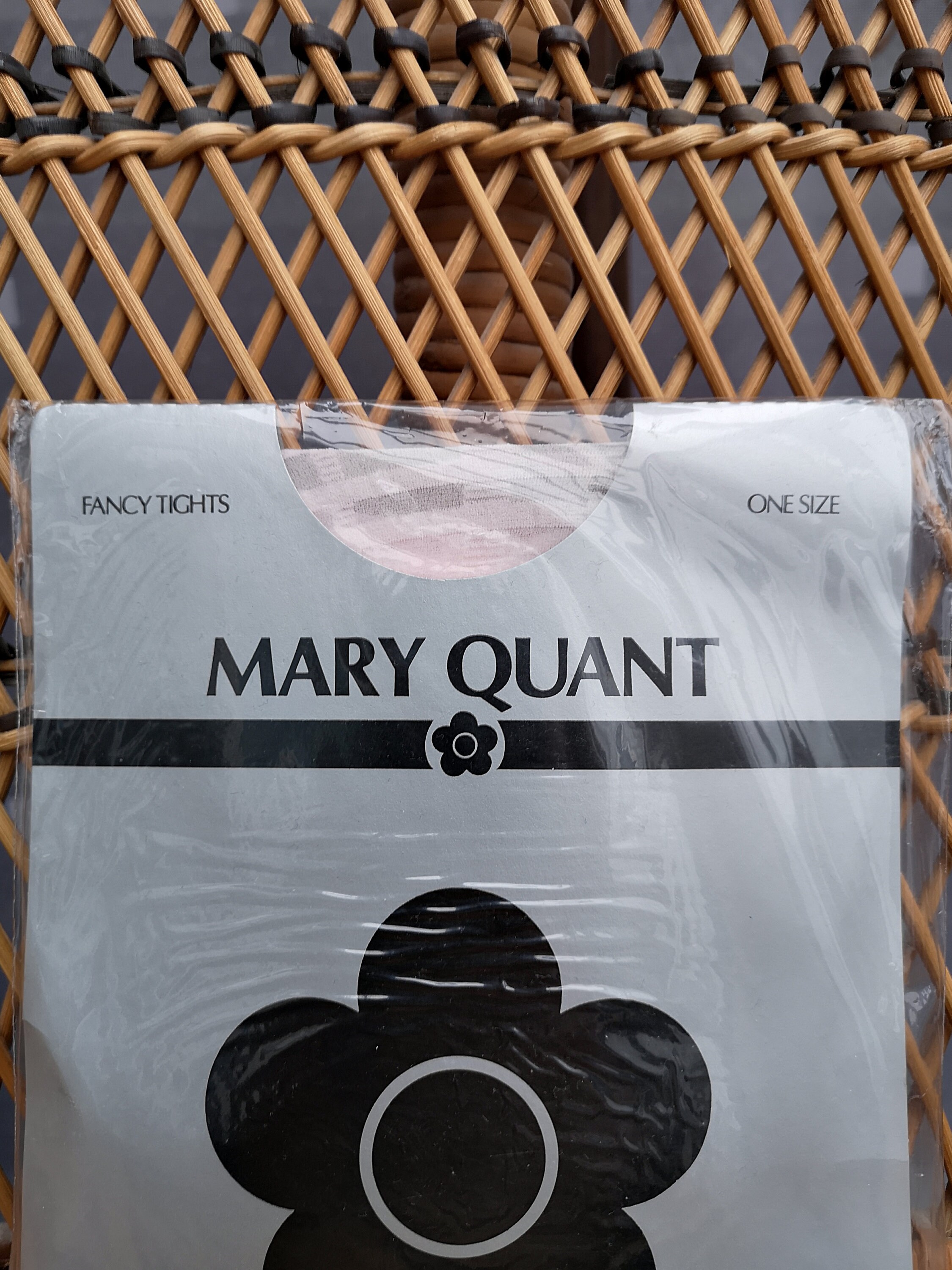 Deadstock Original 1980's Mary Quant Bamboo Pale Pink Tights - Mint ...