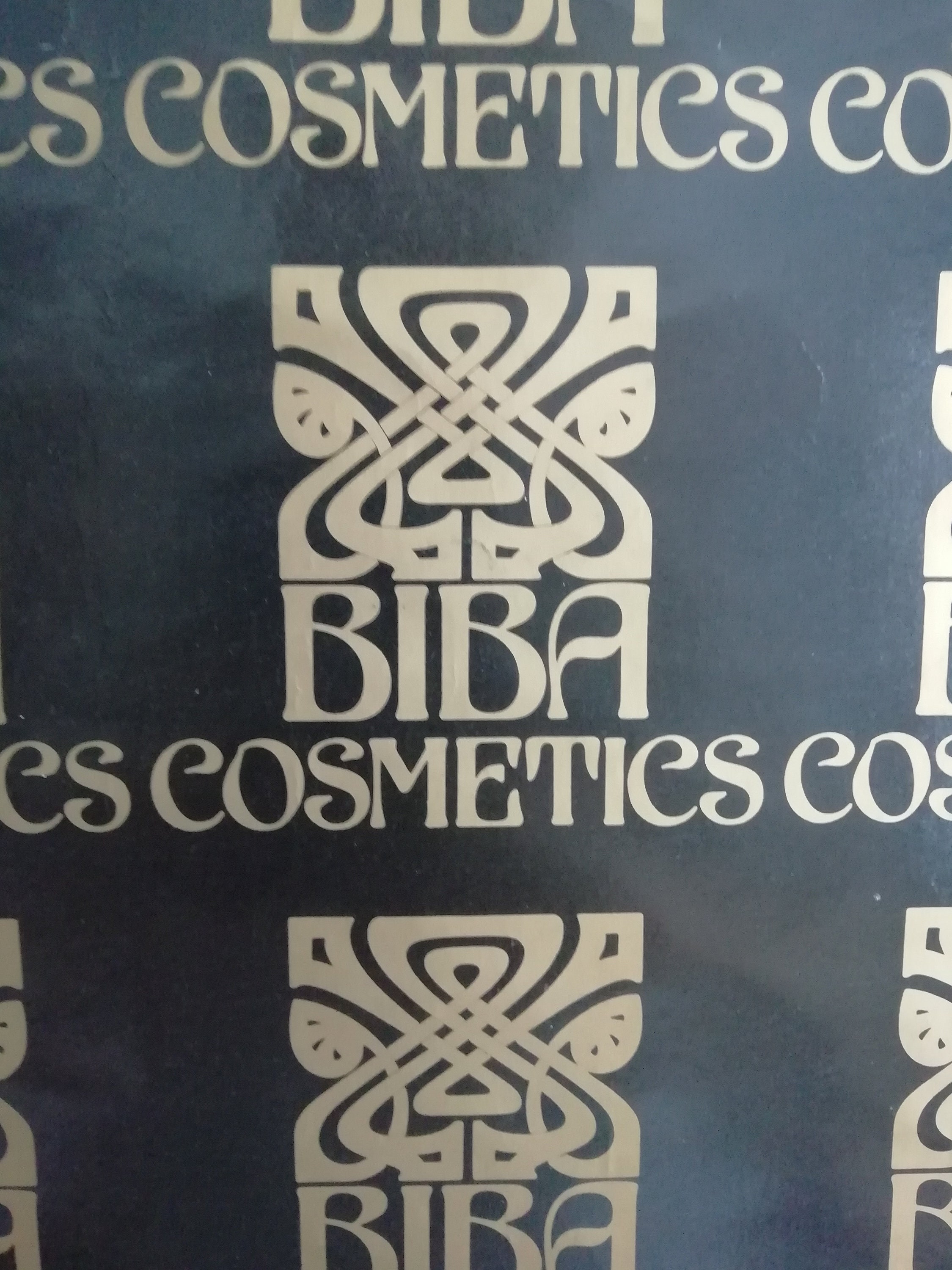 Original 1970s Biba Cosmetics Wrapping Paper - Good Condition - Only 20 ...