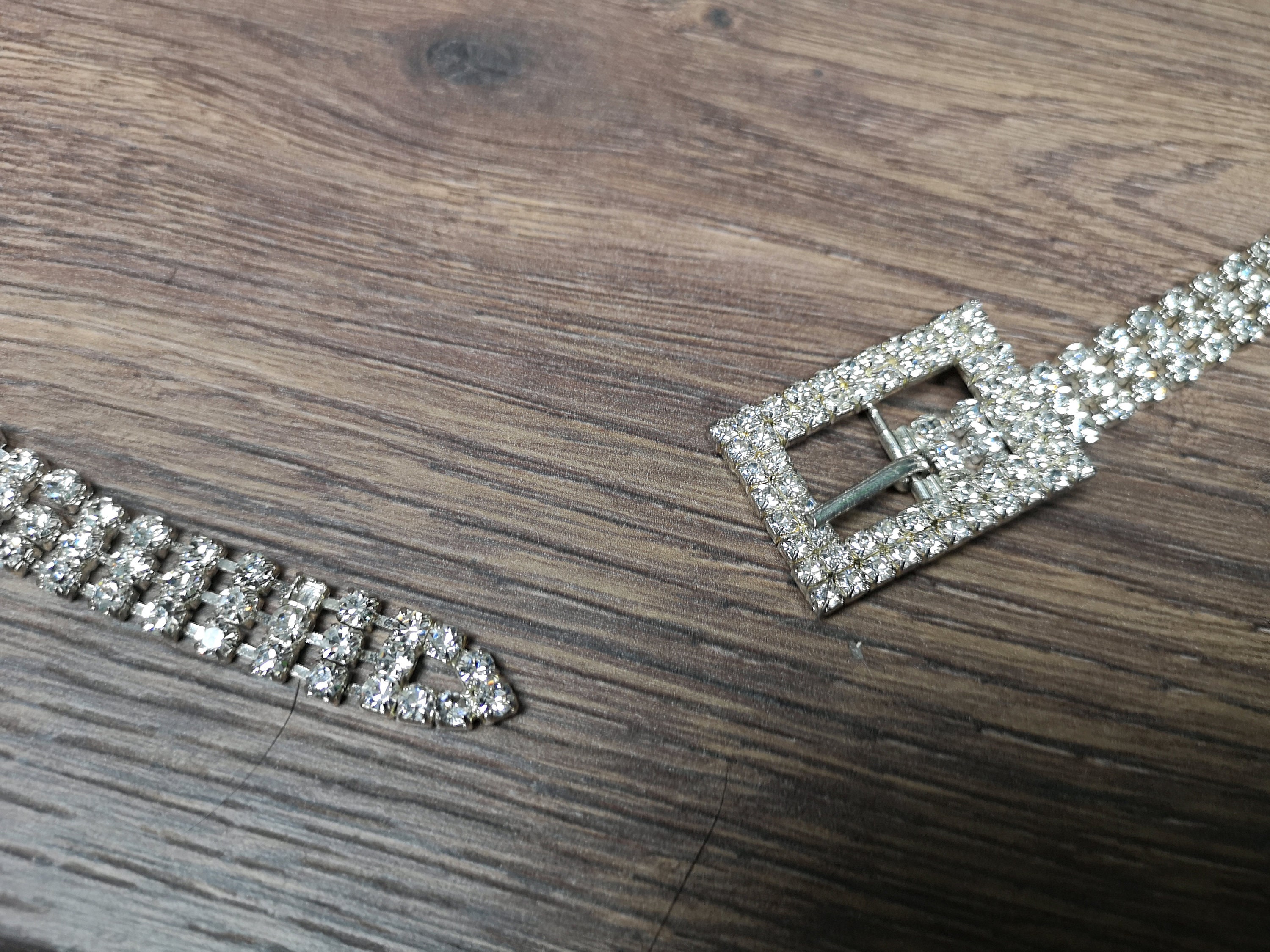 Original 1920's 1930's Paste Diamanté Belt - Good Condition - Only 65 ...