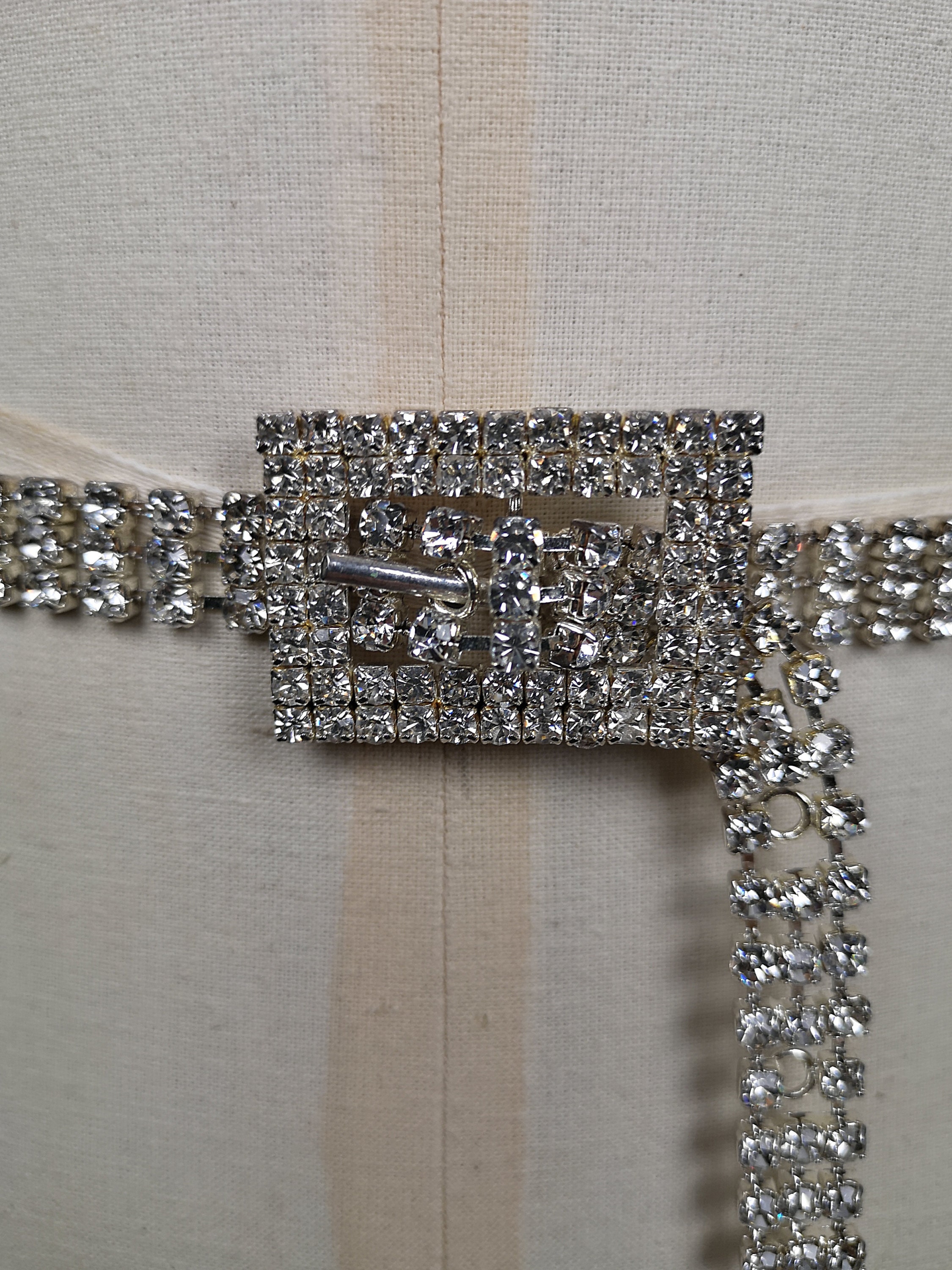 Original 1920's 1930's Paste Diamanté Belt - Good Condition - Only 65 ...