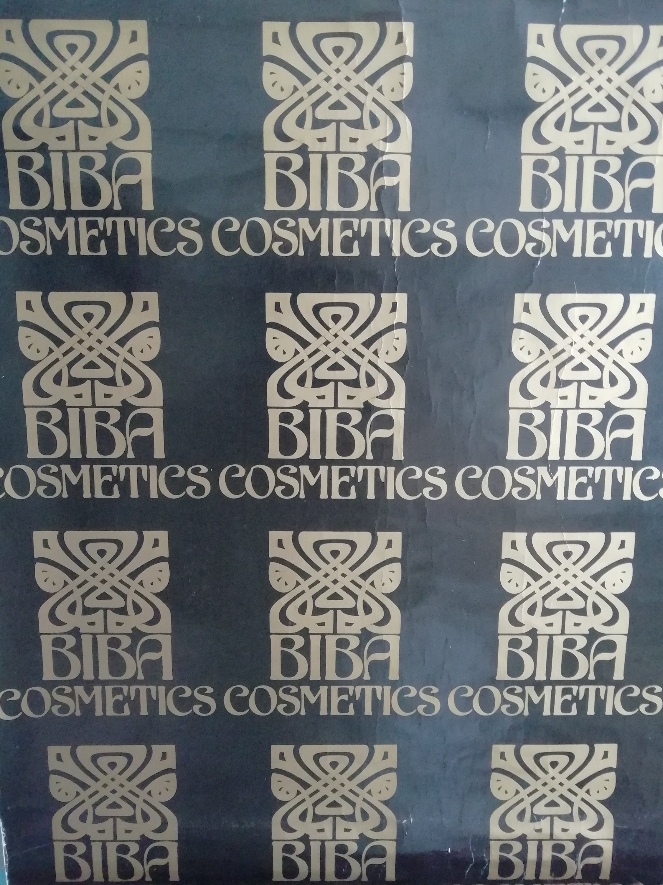 Original 1970s Biba Cosmetics Wrapping Paper - Good Condition - Only 20 ...