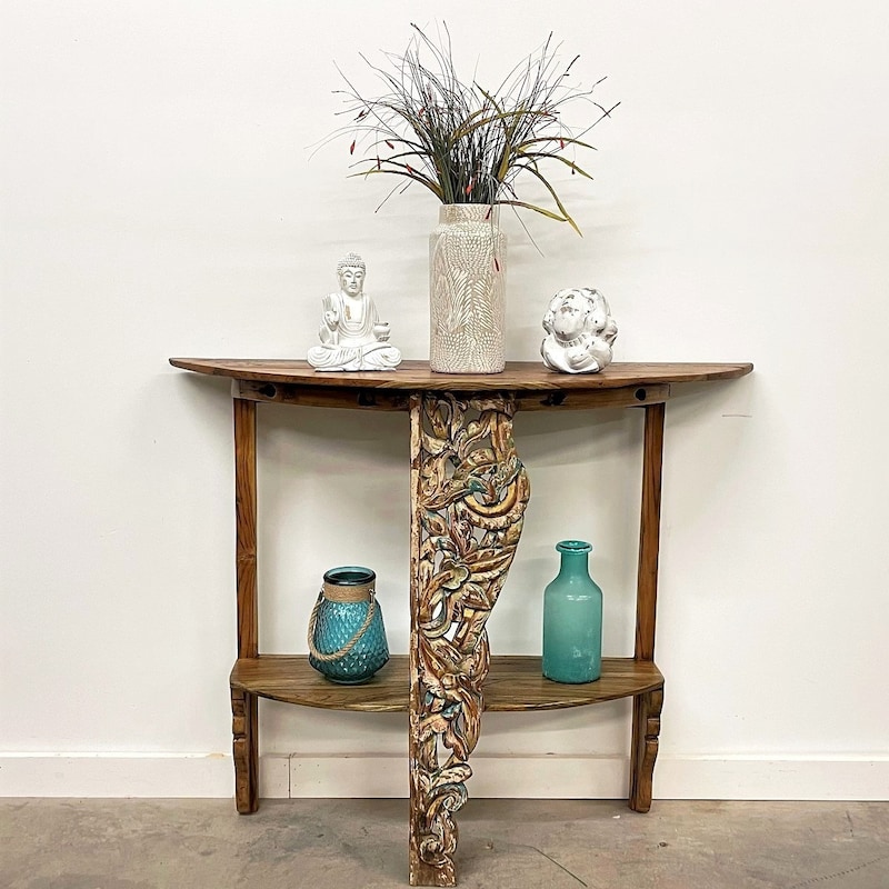 Half Moon Table - Etsy