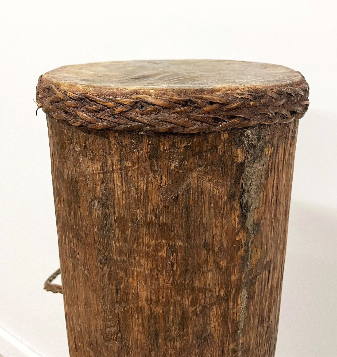 Antique Ceremonial Dayak Drum From Borneo - Etsy