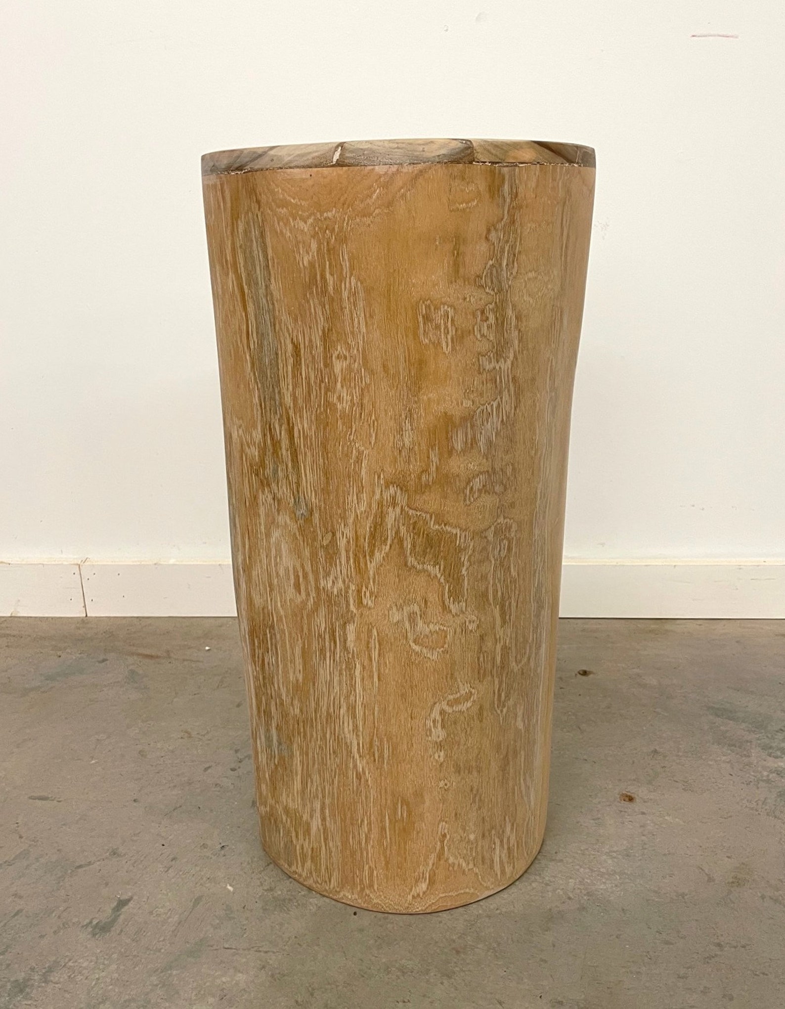 Organic Modern Teak Wood Accent Table - Etsy