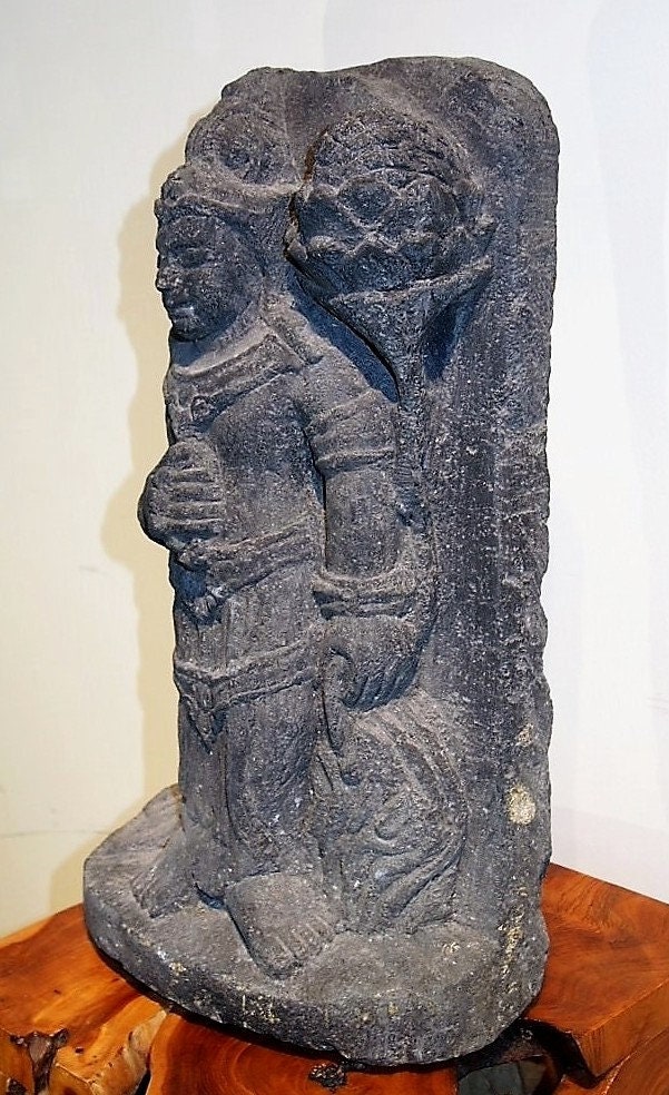 Hand Carved Stone Goddess Relief Statue - Etsy