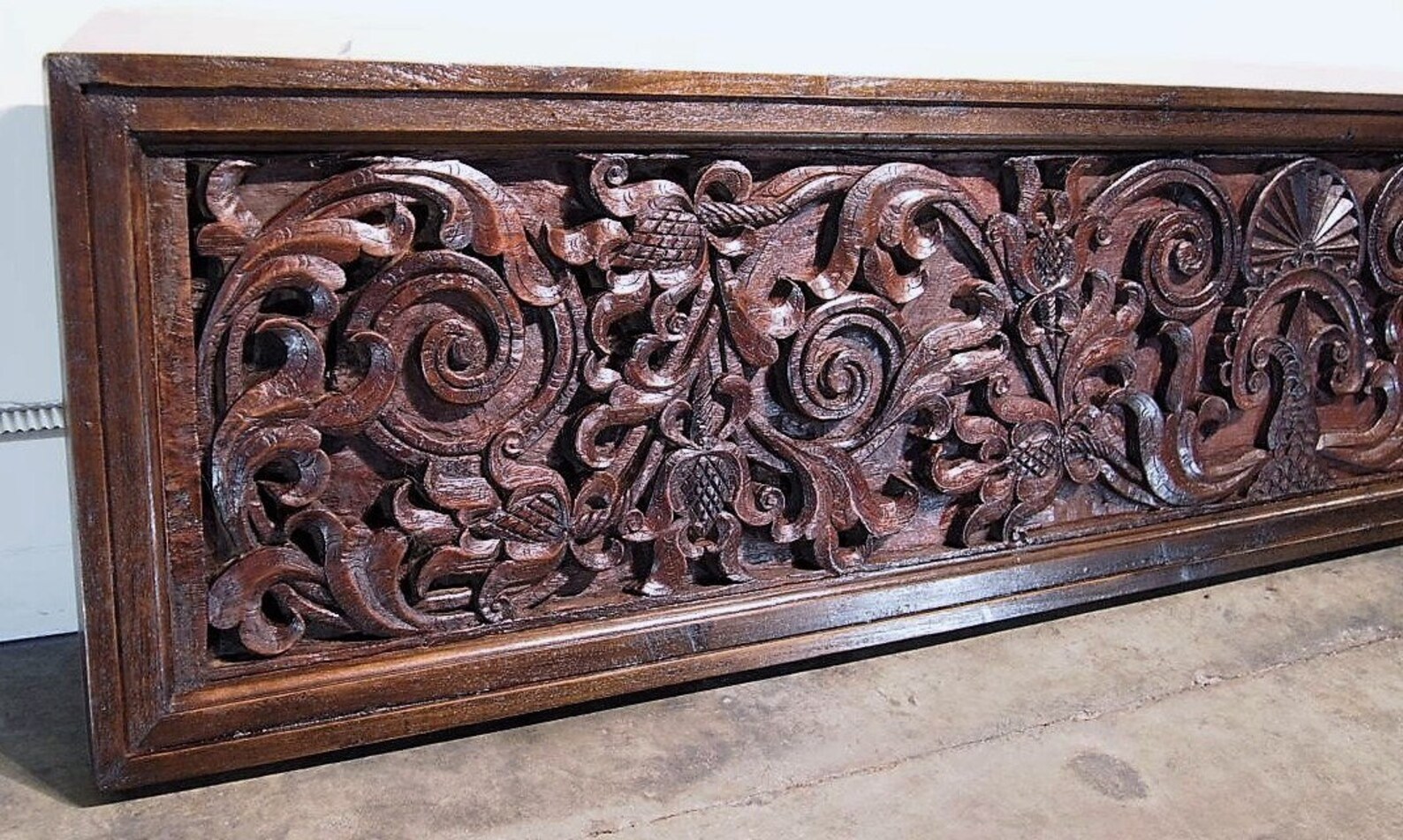 Large Old Carved Architectural Panel With Frame - Etsy