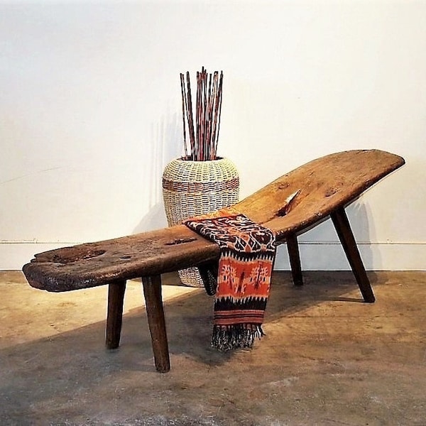 Primitive Bench - Etsy