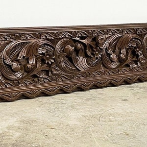 Extra Long Vintage Carved Architectural Panel 230 - Etsy