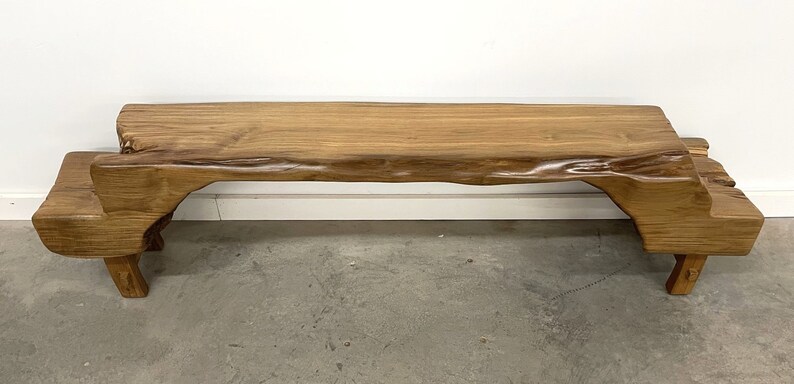 Organic Modern Old Arch Teak Wood Bench - Etsy
